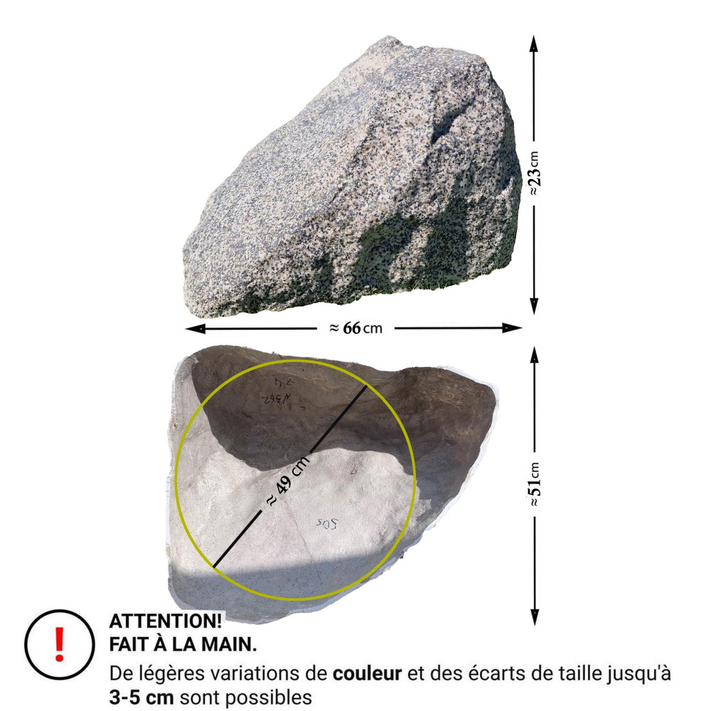 Optimisez votre jardin avec le Faux Rocher S-05 pour un design parfait